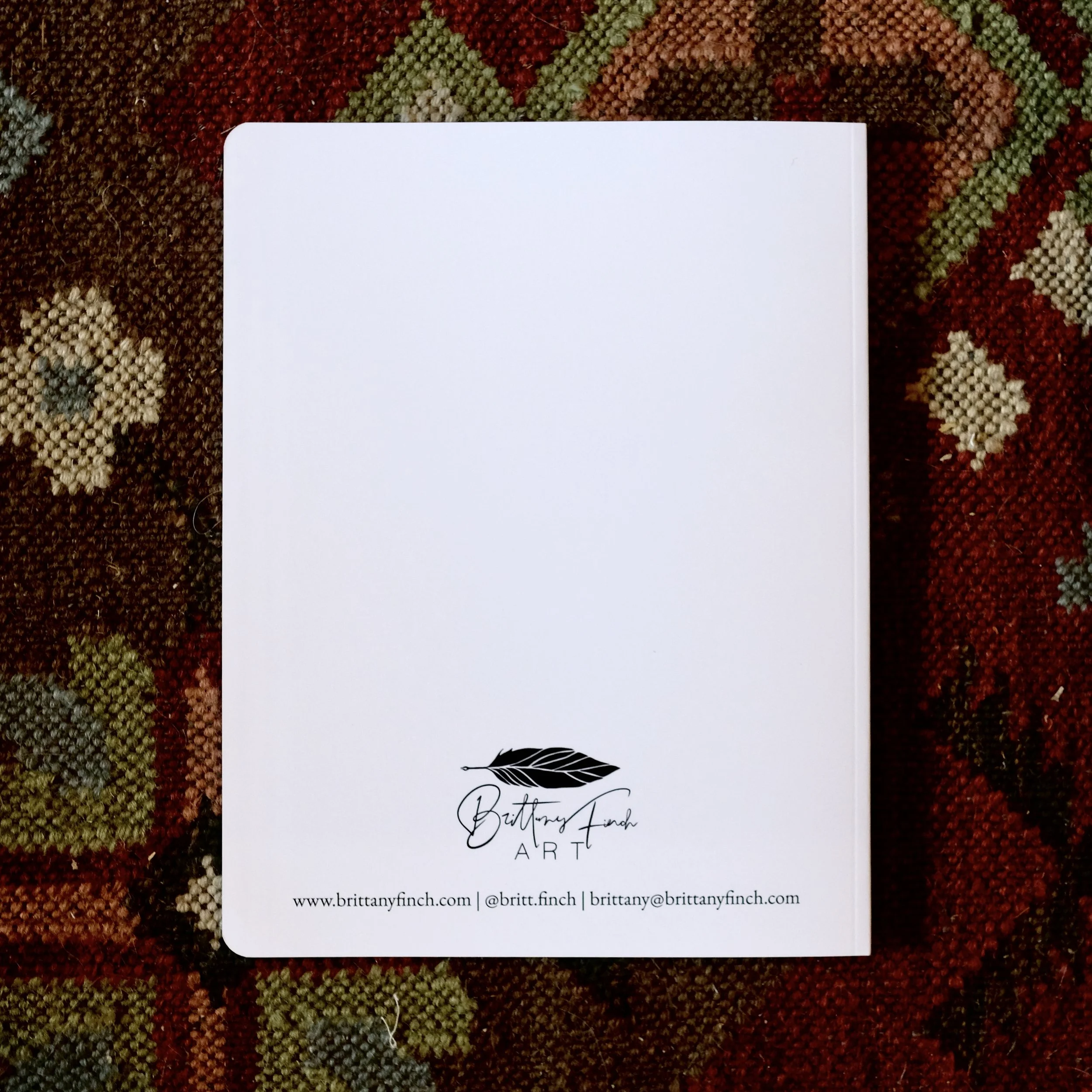 Trout Large Layflat Notebook — Brittany Finch Art
