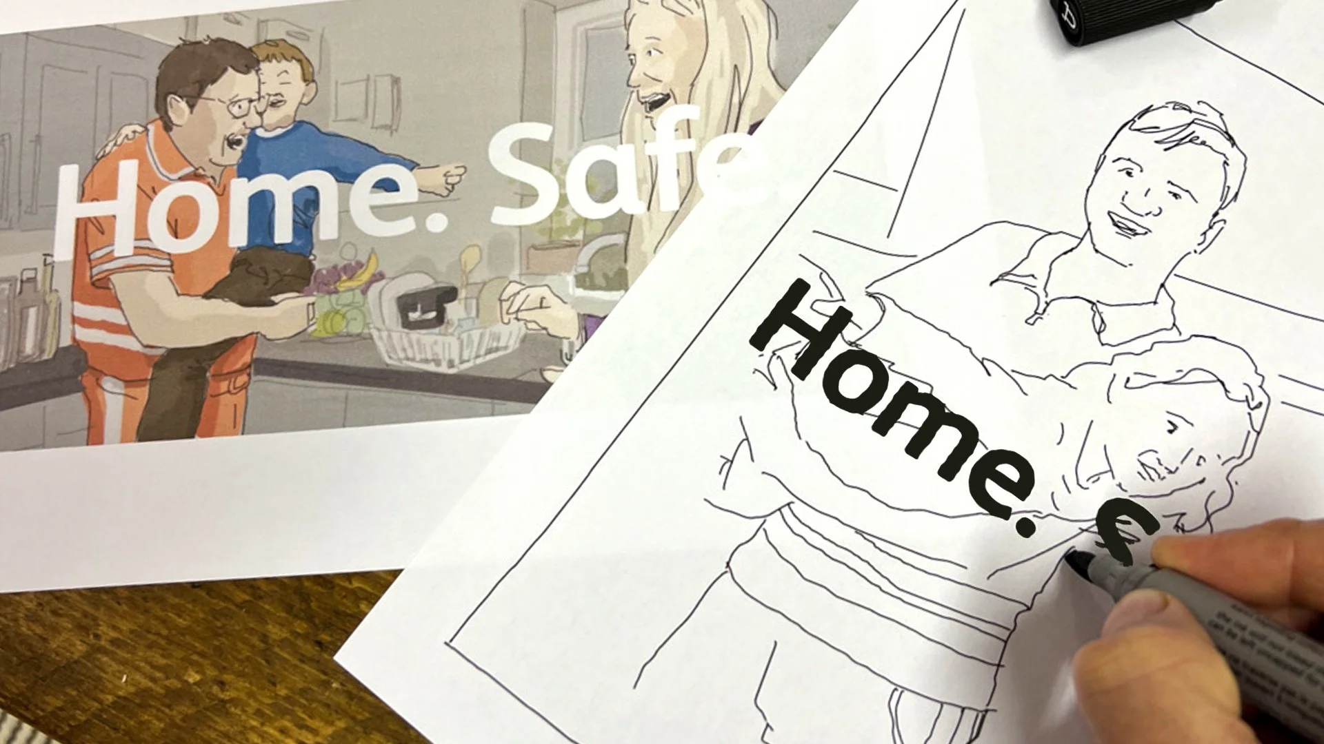 Network Rail / Home Safe internal safety campaign