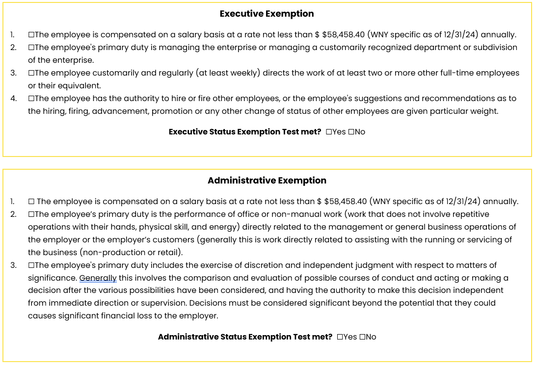 Exempt vs. Non-Exempt Status (Updated for 2024) — Ally HR Partners Exempt vs. Non-Exempt Status (Updated for 2024) — Ally HR Partners