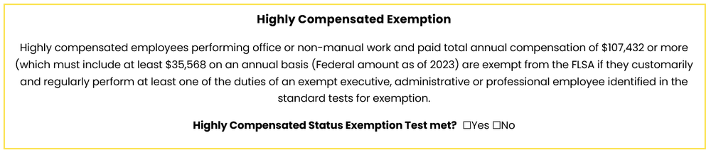 Exempt vs. Non-Exempt Status (Updated for 2024) — Ally HR Partners