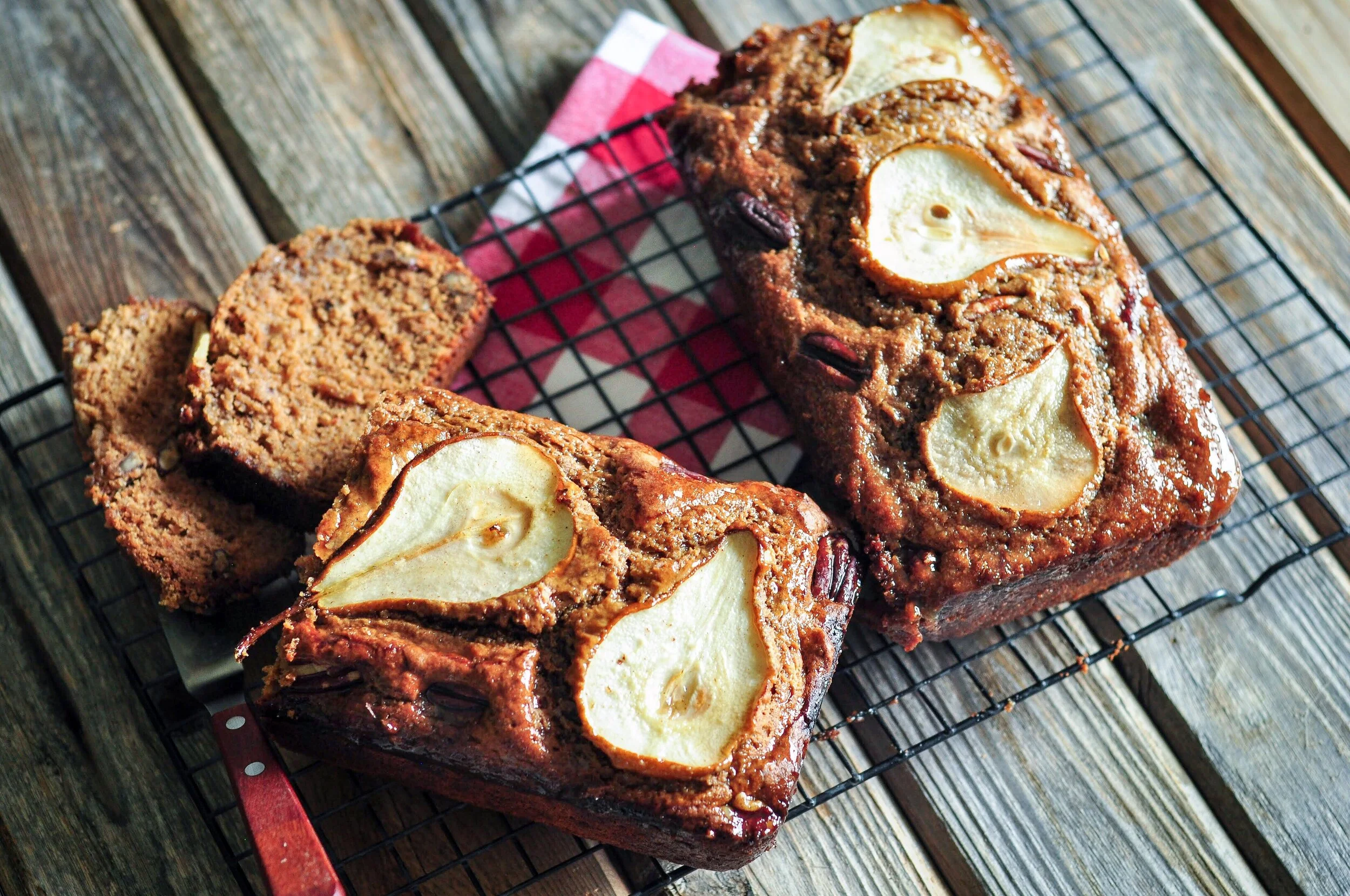 Pear Spice Loaf Recipe — Anita's Organic MIll