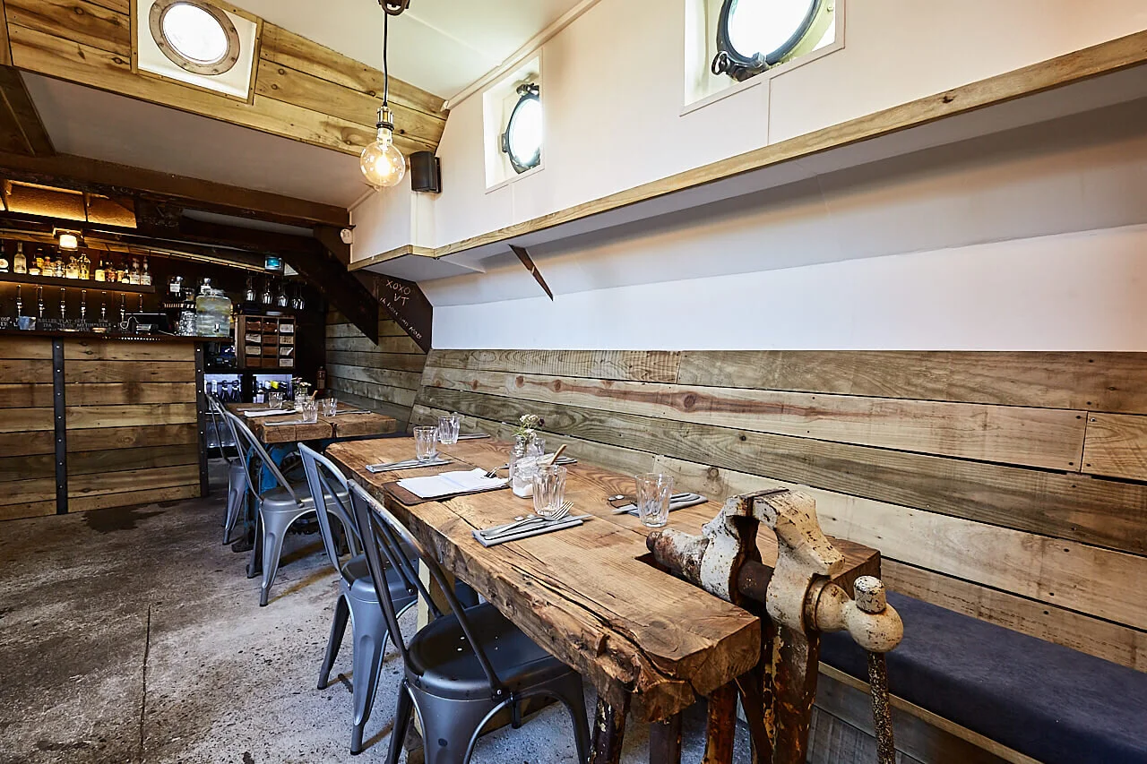 Barge East- Floating Bar & Kitchen in Hackney Wick