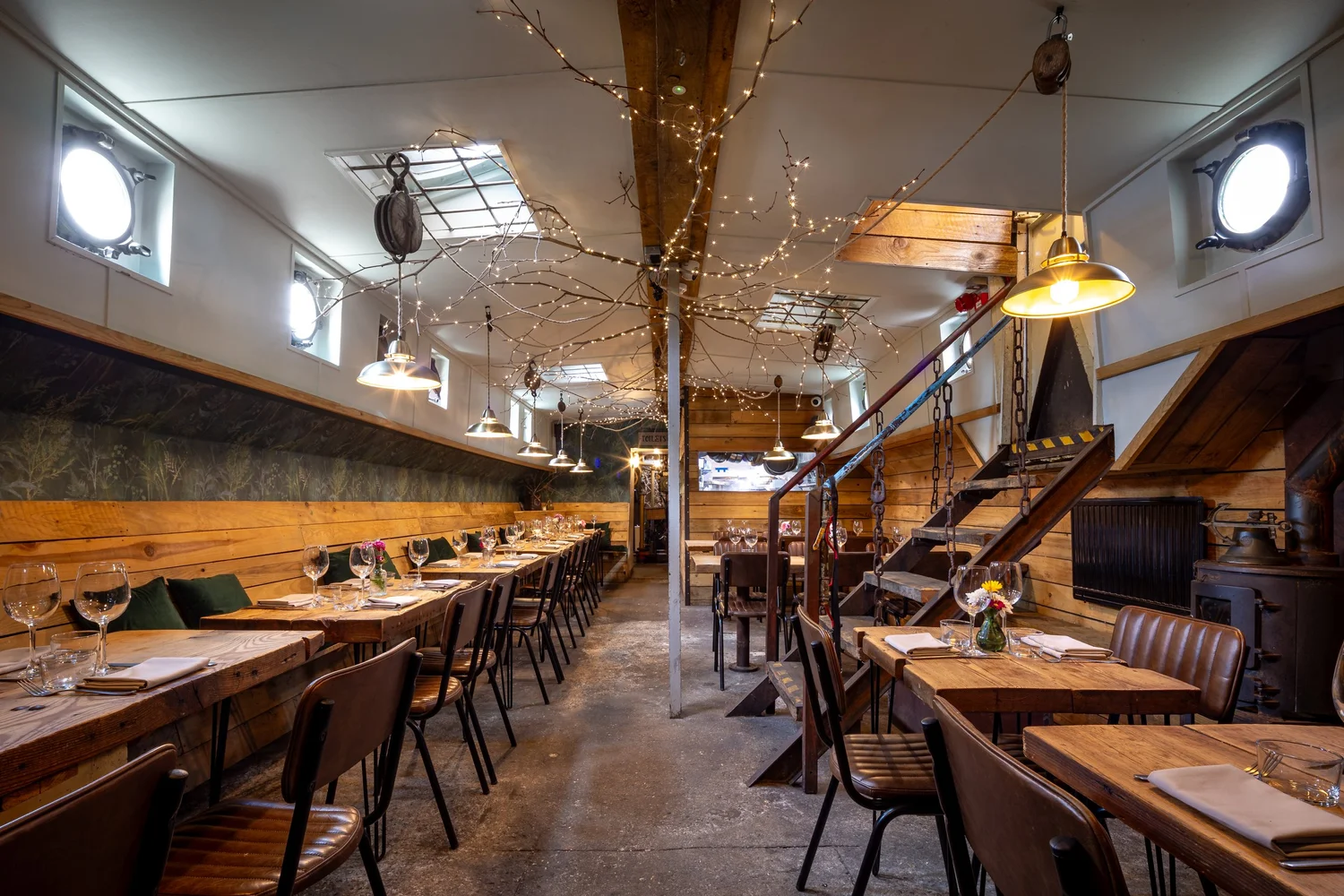 Barge East - Floating Restaurant & Bar in Hackney Wick