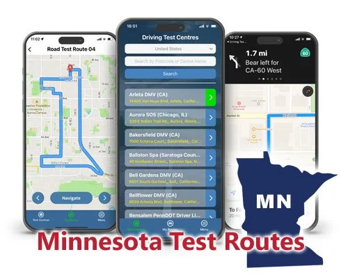 Minnesota Driving Test Routes – #1 MN DVS Route App