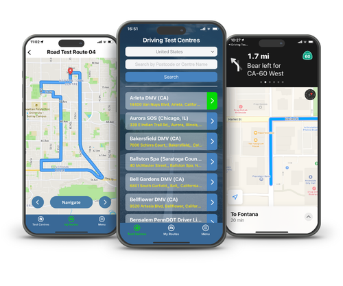 DMV Practical Driving Test Routes