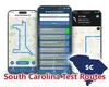 South Carolina Driving Test Routes - SCDMV Route App