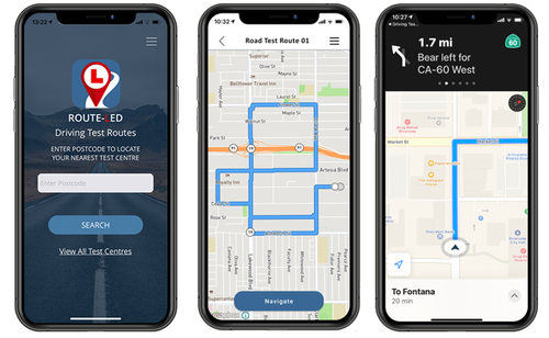 Bell Gardens DMV Driving Test Routes App