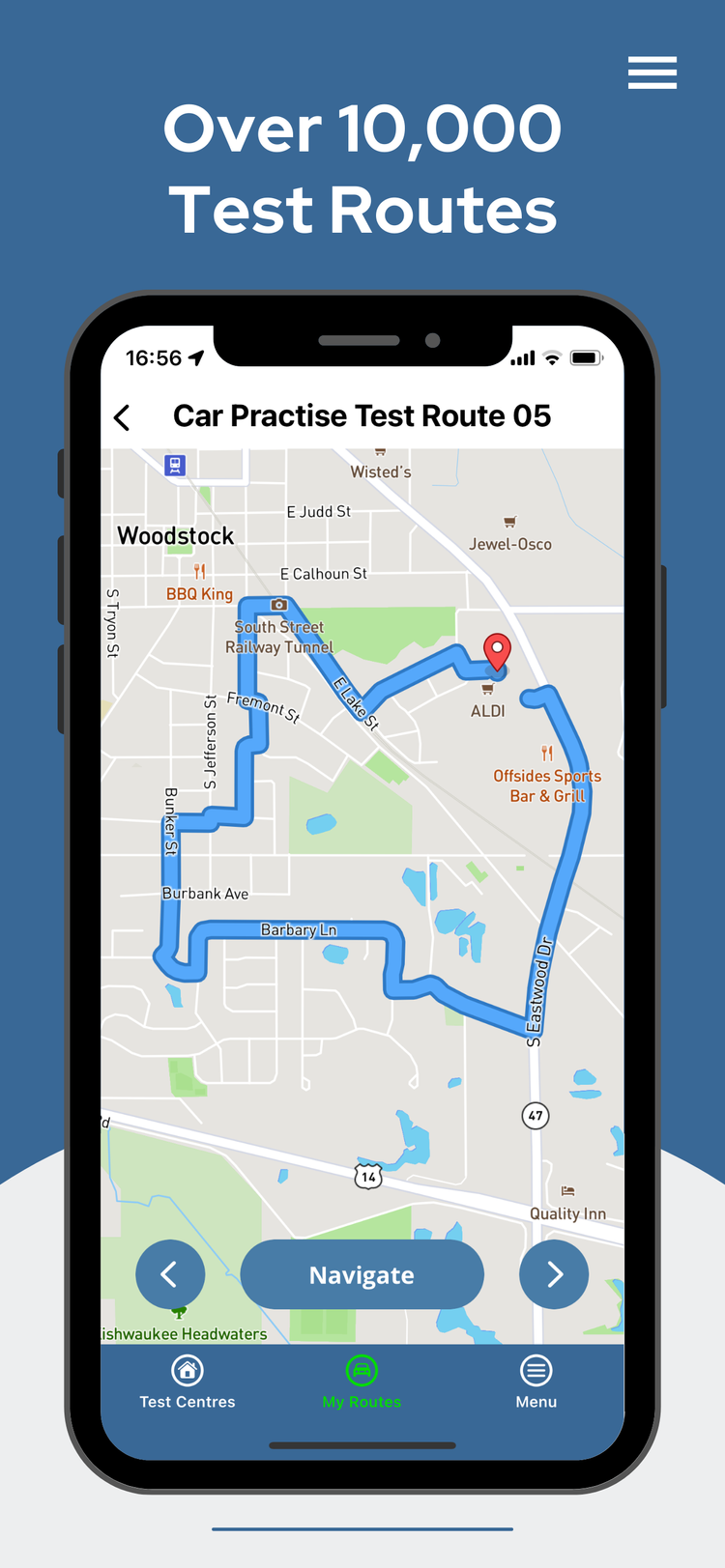 Pennsylvania Driving Test Routes - Free PennDOT Route App