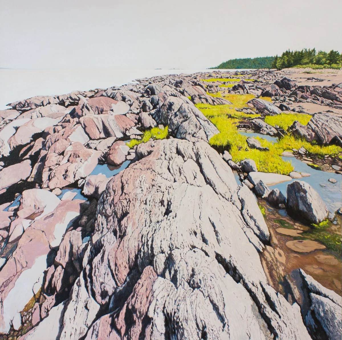 Julie Desmarais - Le Rocher (Percé, Québec) — GALERIE MARK LEIBNER