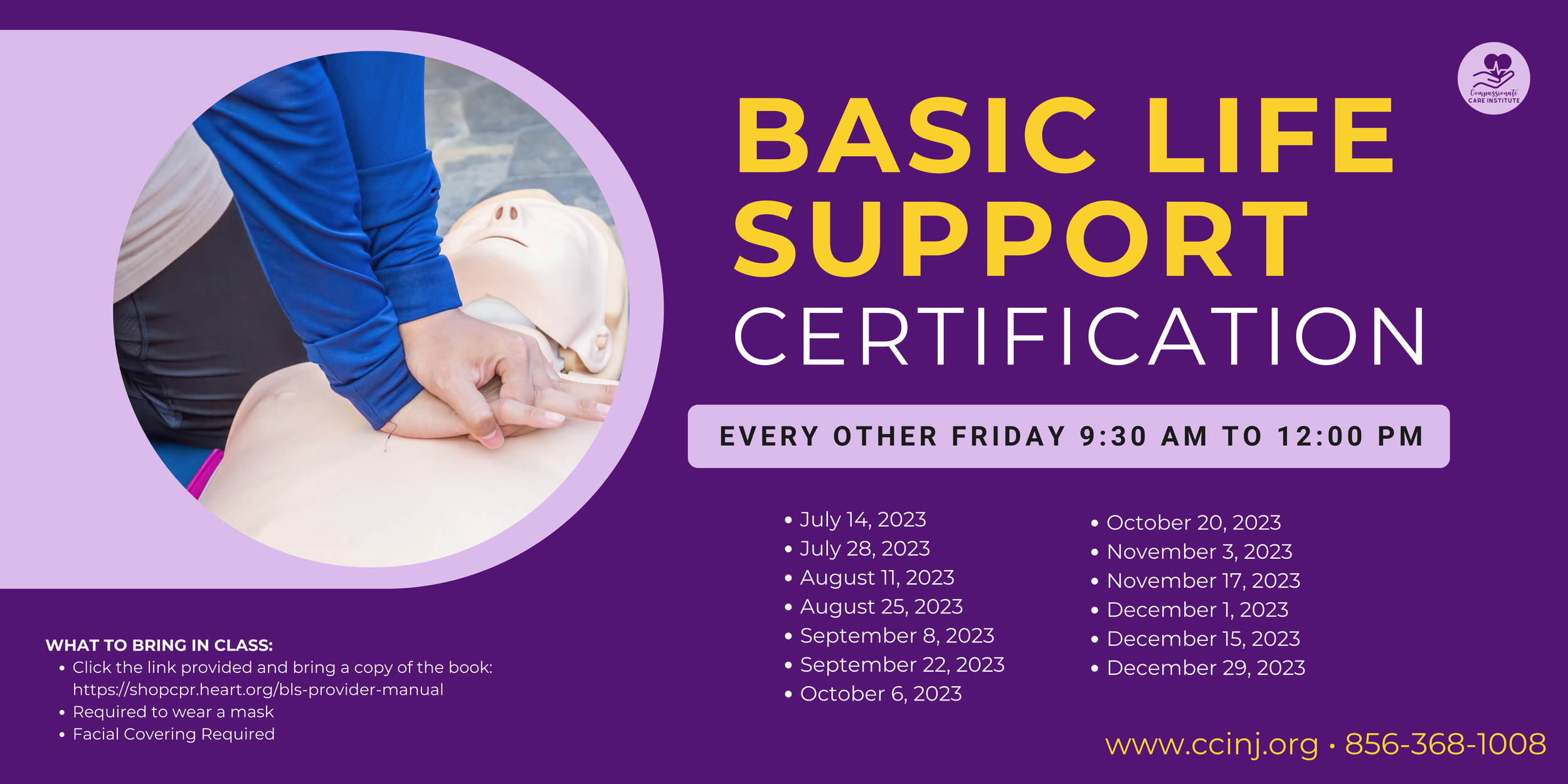 About BLS — Compassionate Care Institute of NJ