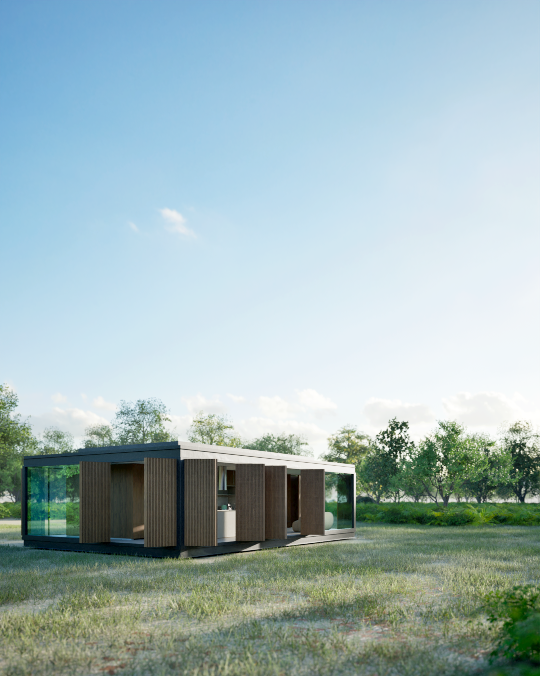 Pocket House Project | Compact & Prefabricated Tiny Homes - 85m² Steel ...