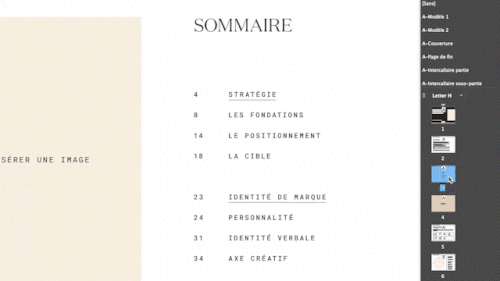 Template Concept — Studio Novembre