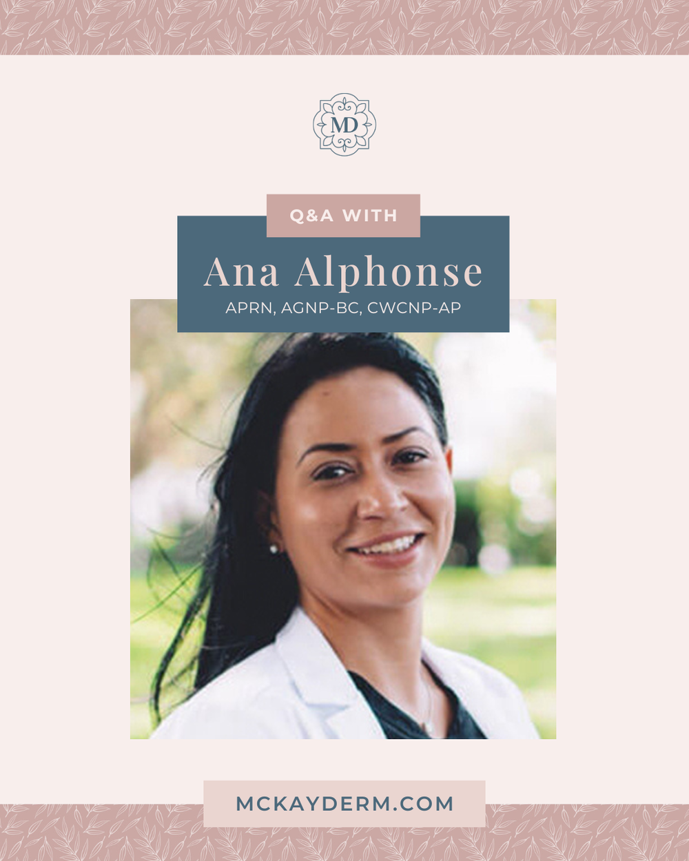 Introducing Ana Alphonse, Board Certified Nurse Practitioner with a ...