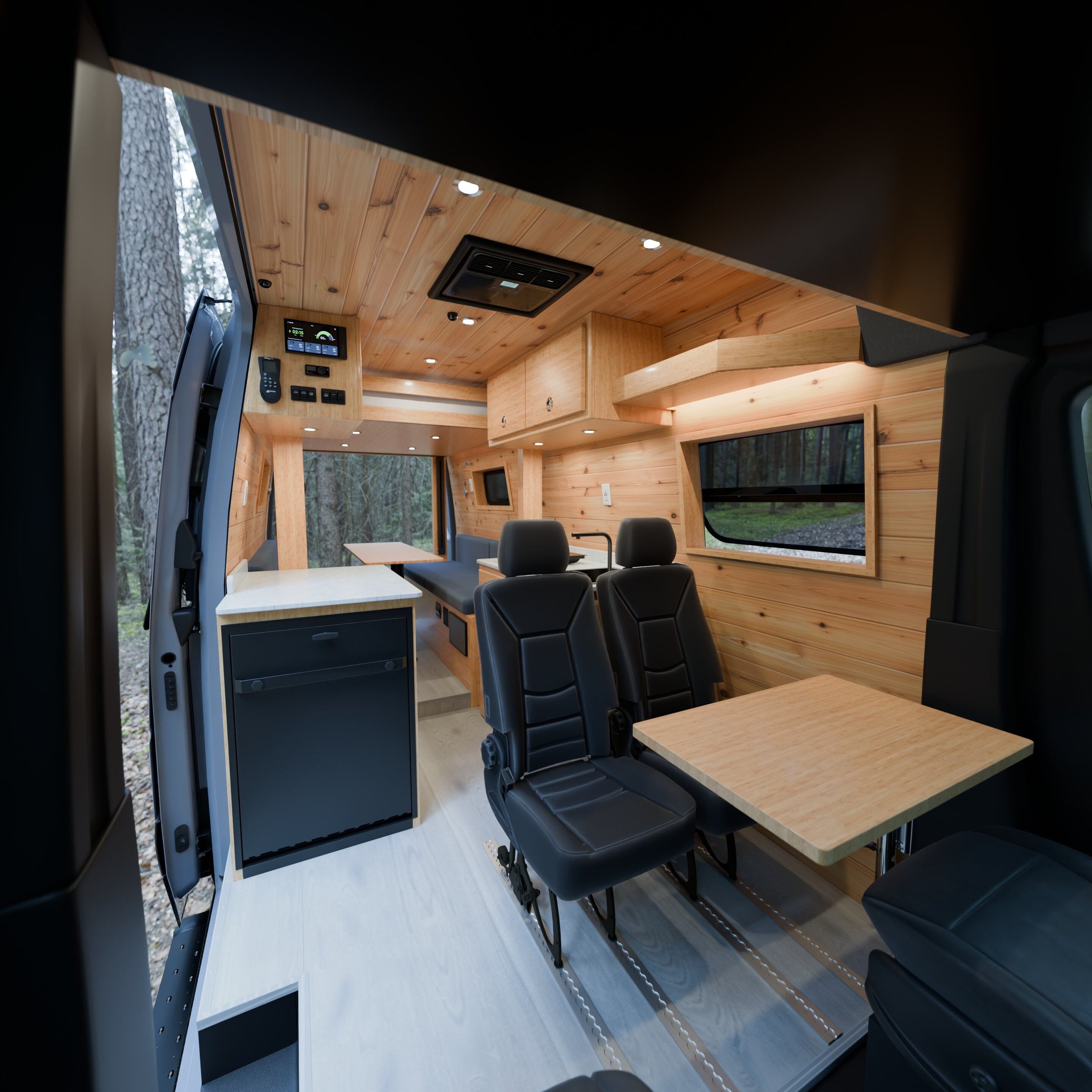 Camper Van Layouts — Vanna Adventure Vans