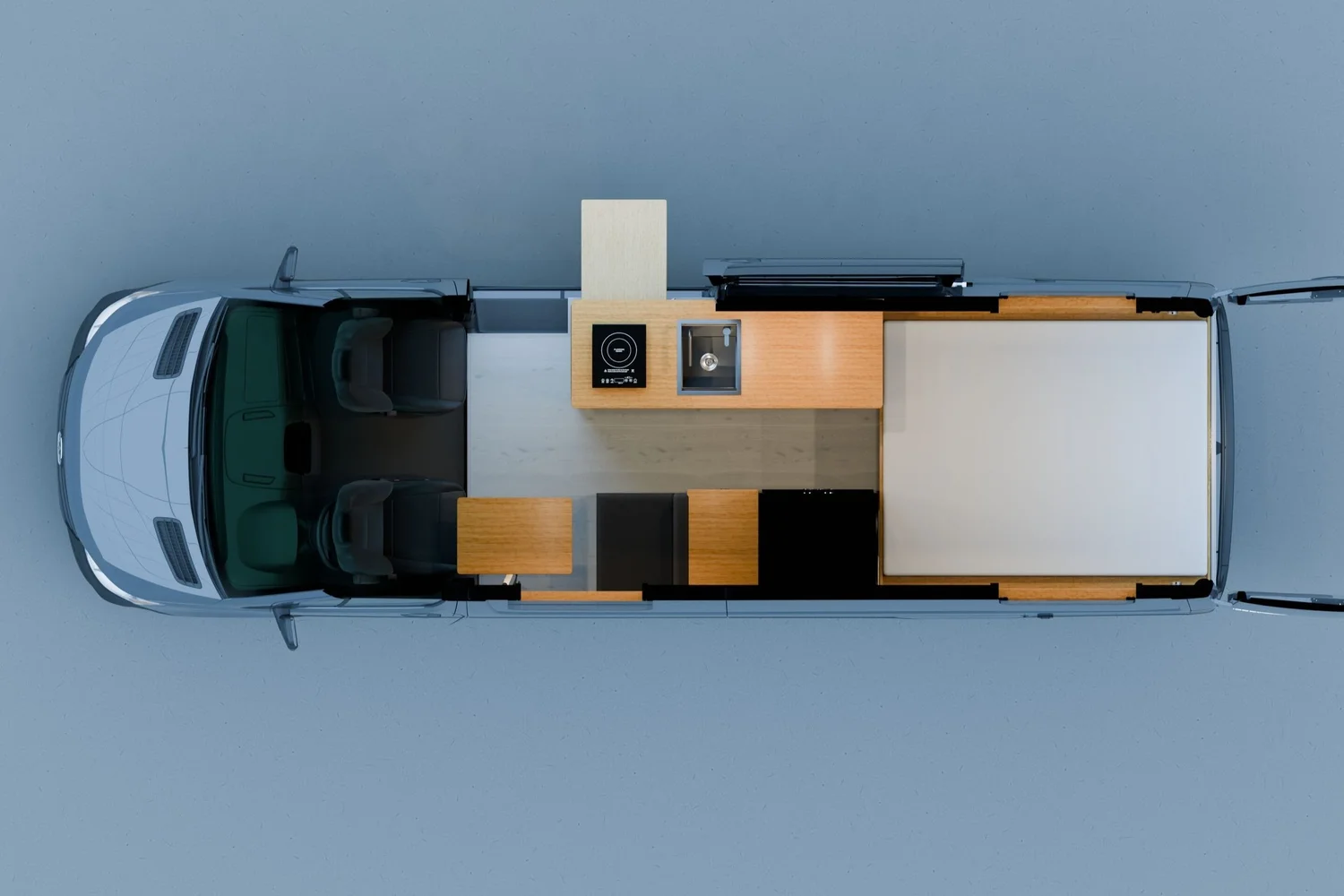 Camper Van Layouts — Vanna Adventure Vans