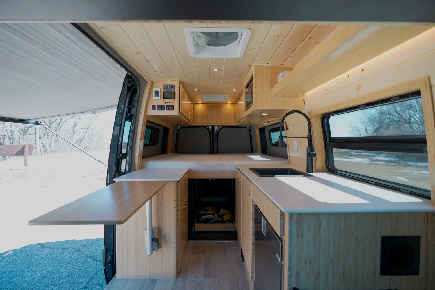 Camper Van Layouts — Vanna Adventure Vans