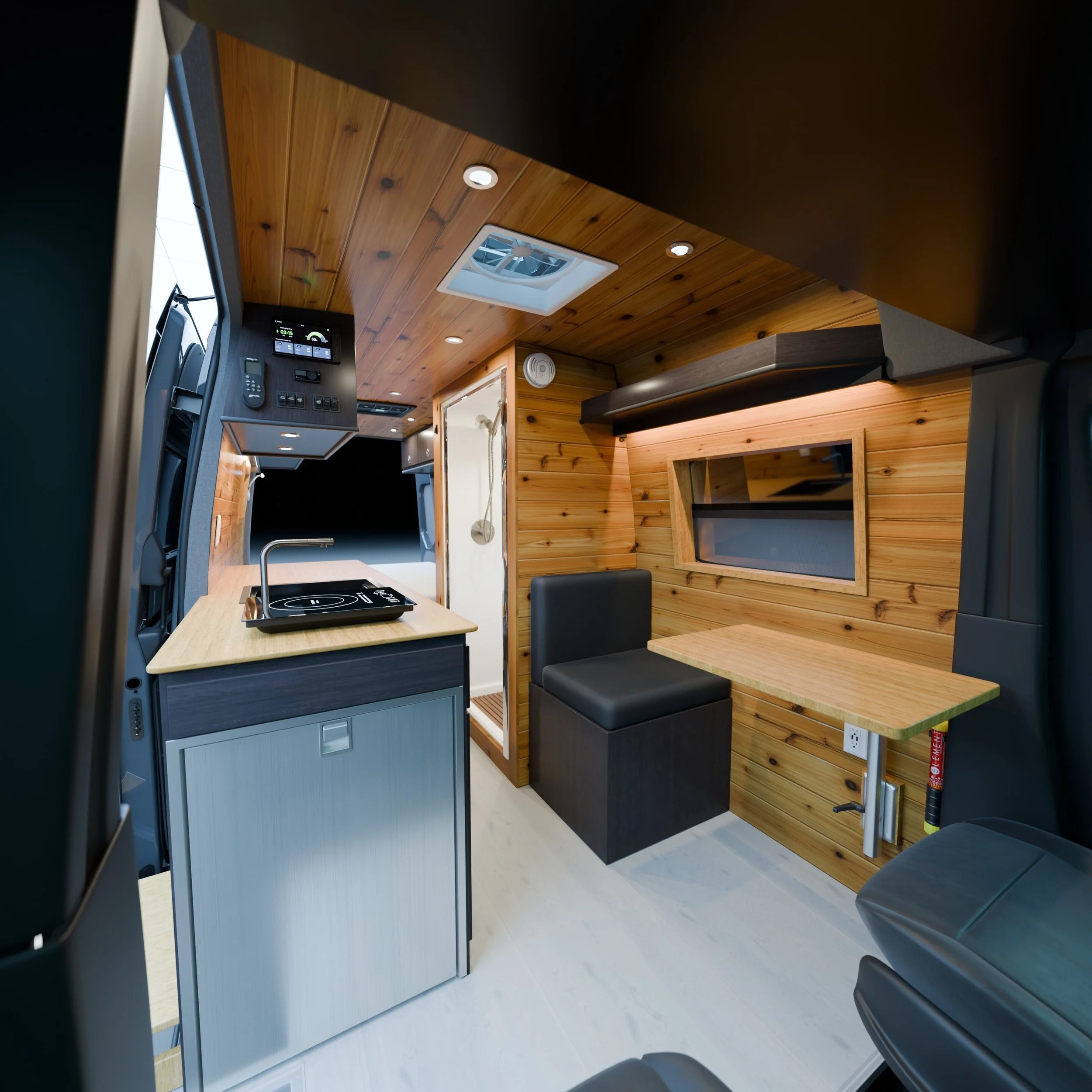 Camper Van Layouts — Vanna Adventure Vans