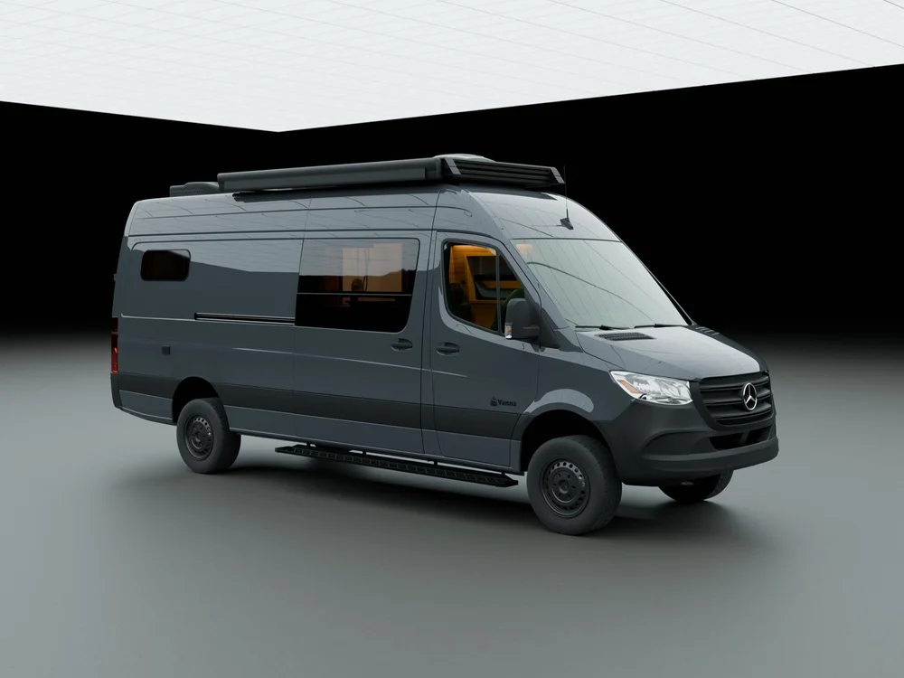 Mercedes MK4 Camper Van — Vanna Adventure Vans