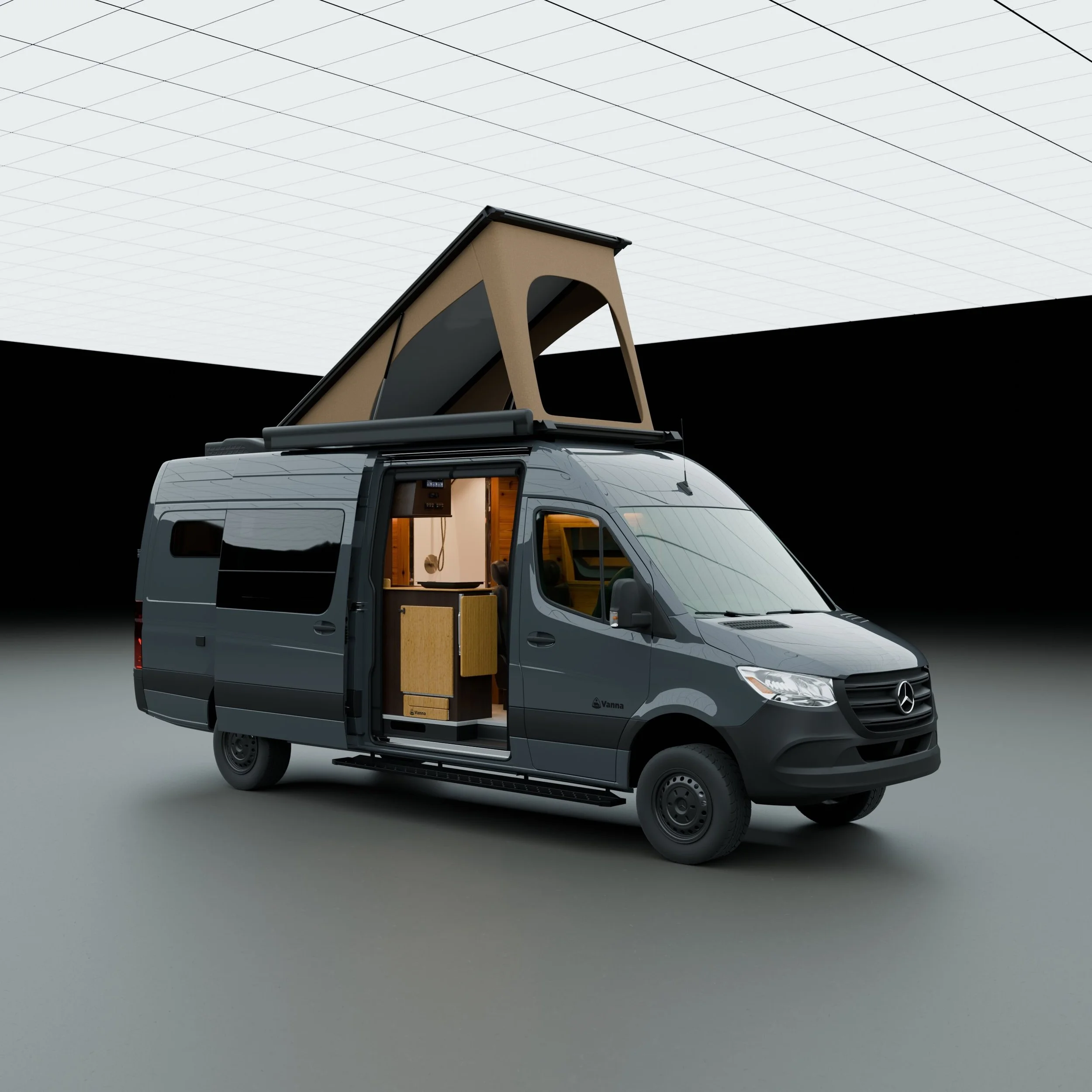 Mercedes MK4 Camper Van — Vanna Adventure Vans