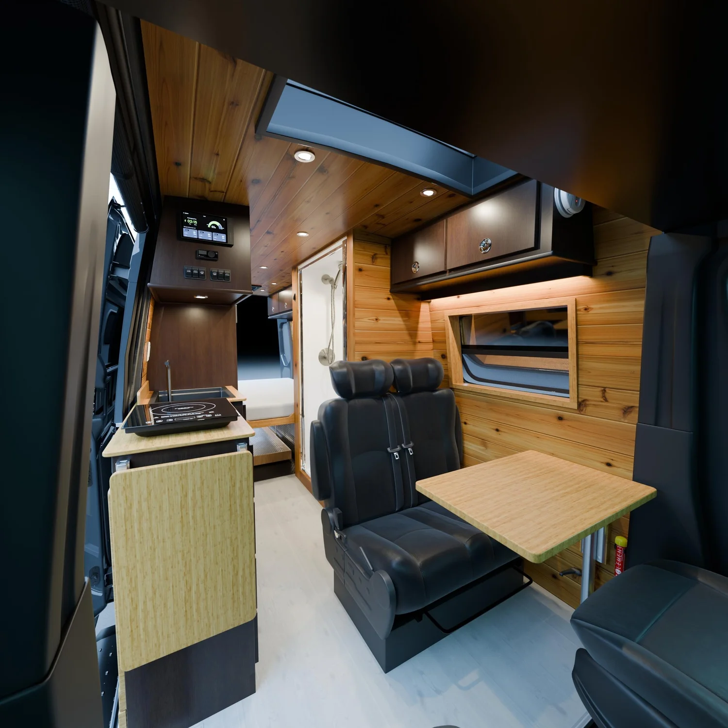 Camper Van Layouts — Vanna Adventure Vans
