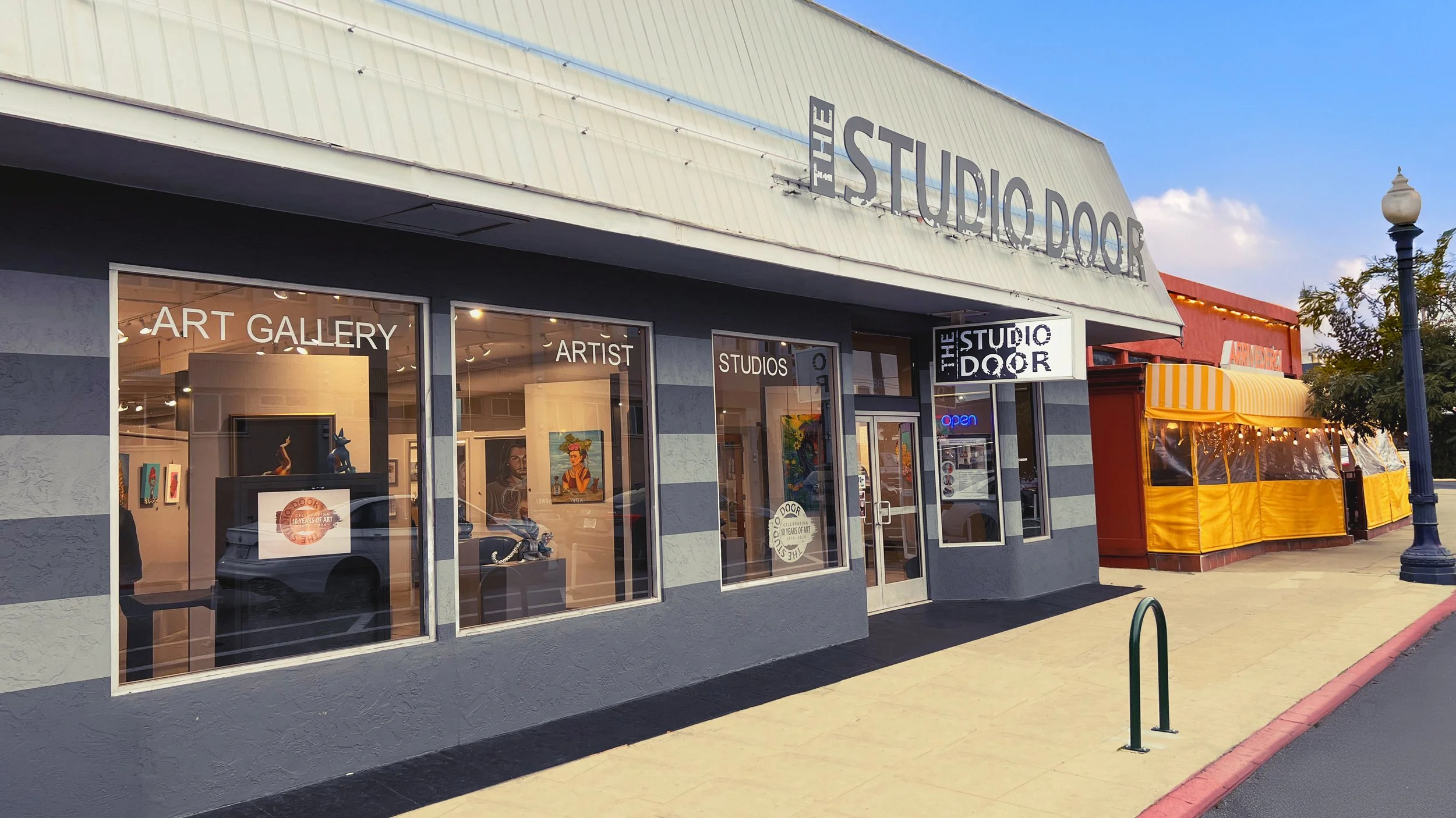 Welcome to The Studio Door: Hillcrest's Premier Art Gallery