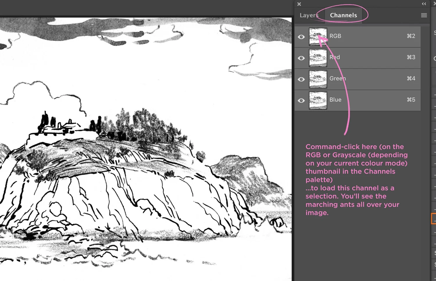 How to Colour Line Art — Tony Cliff