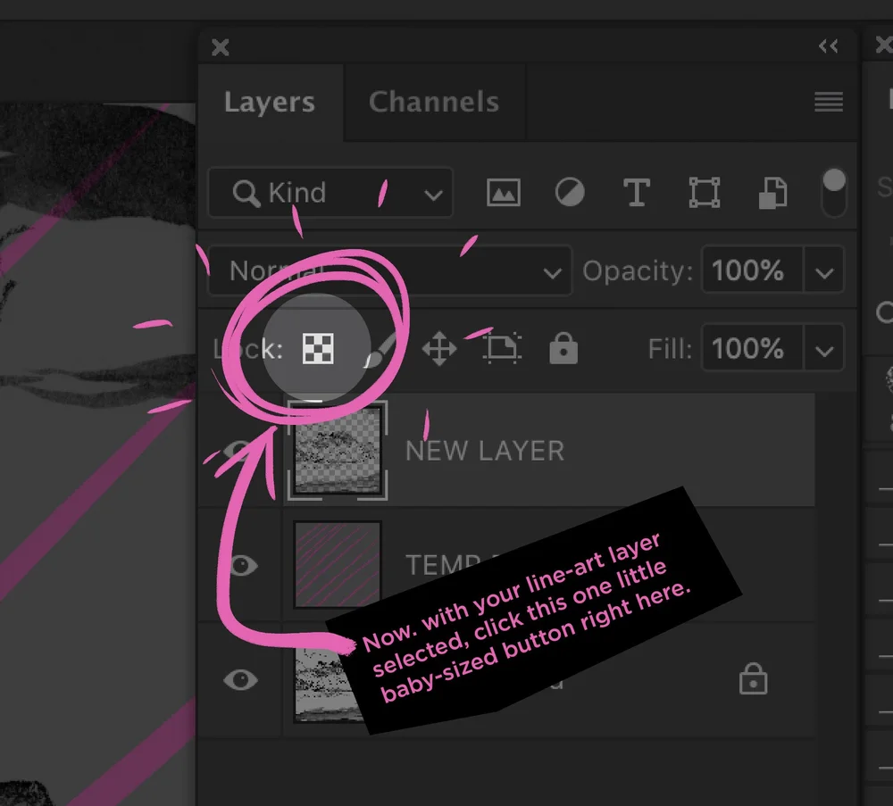 How to Colour Line Art — Tony Cliff