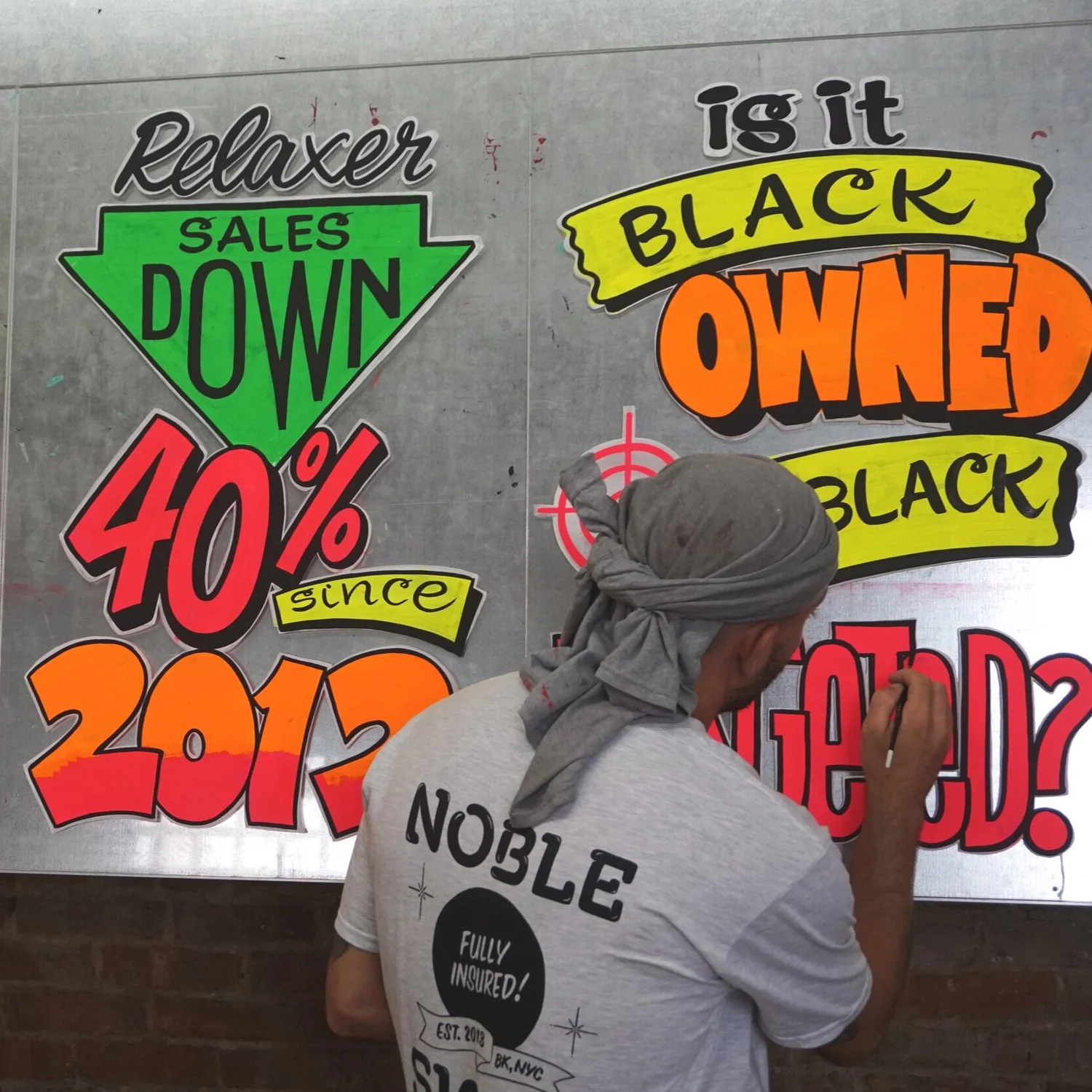 Sign Painting — Noble Signs