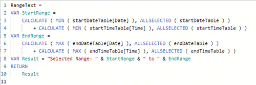 Filter Power BI Report by 2 Date/Time Ranges — Smoother Consulting
