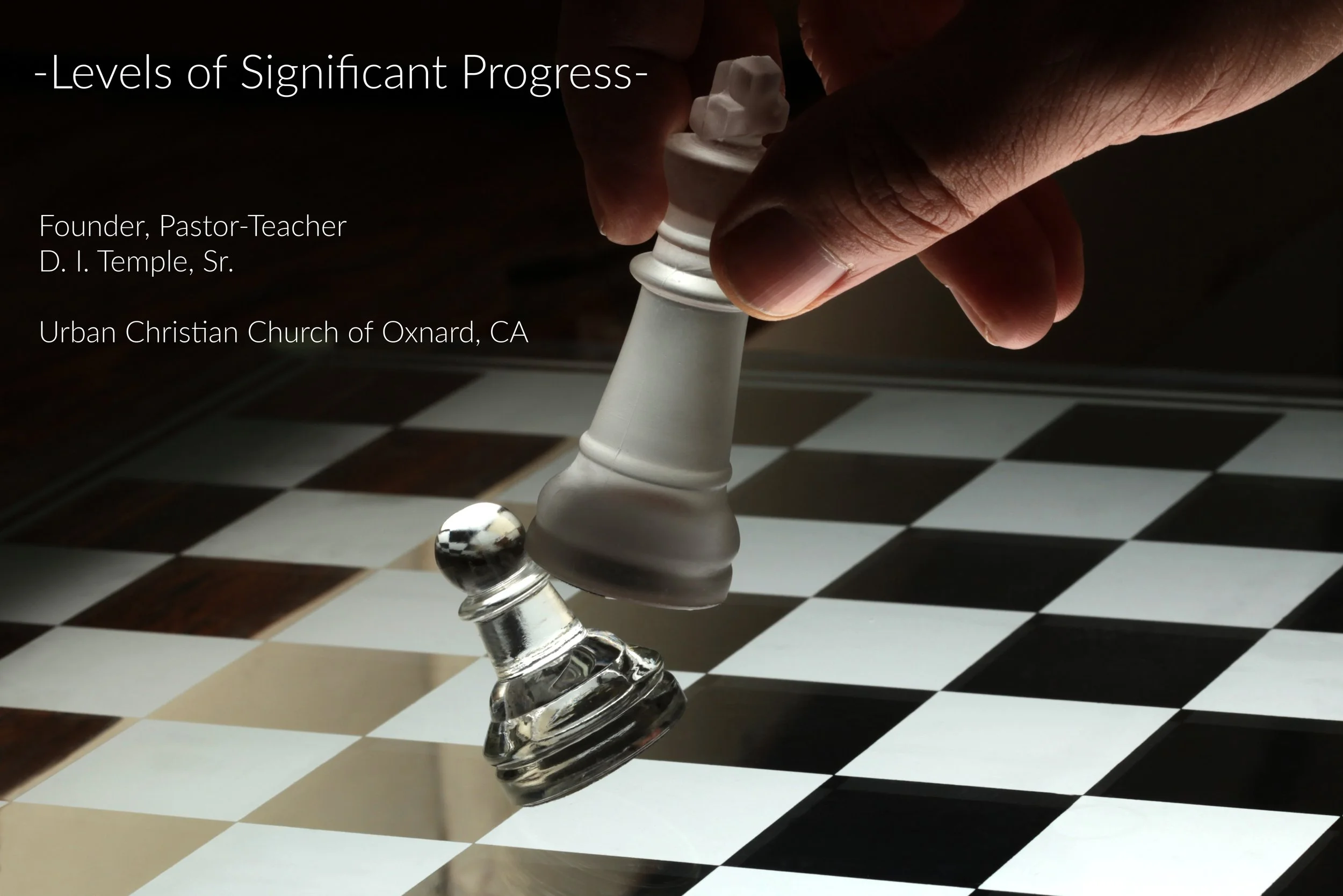 Levels of Significant Progress — The Urban Suite