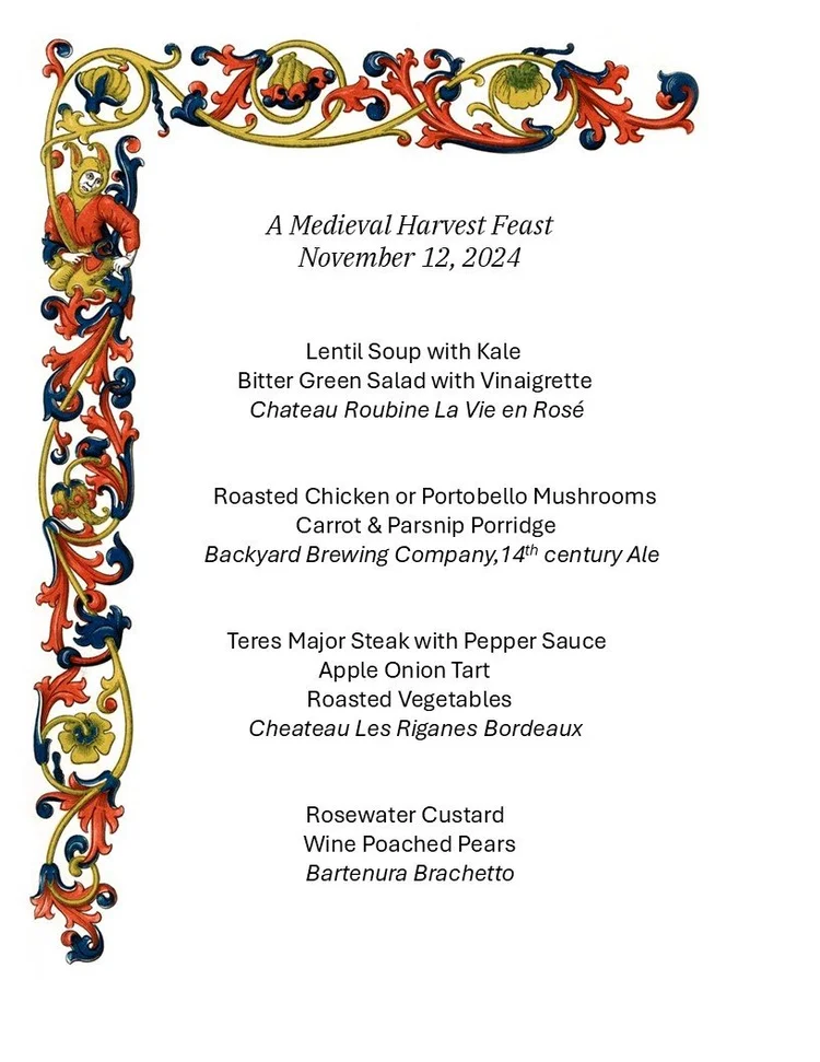 A Medieval Harvest Feast — Archaeology Now