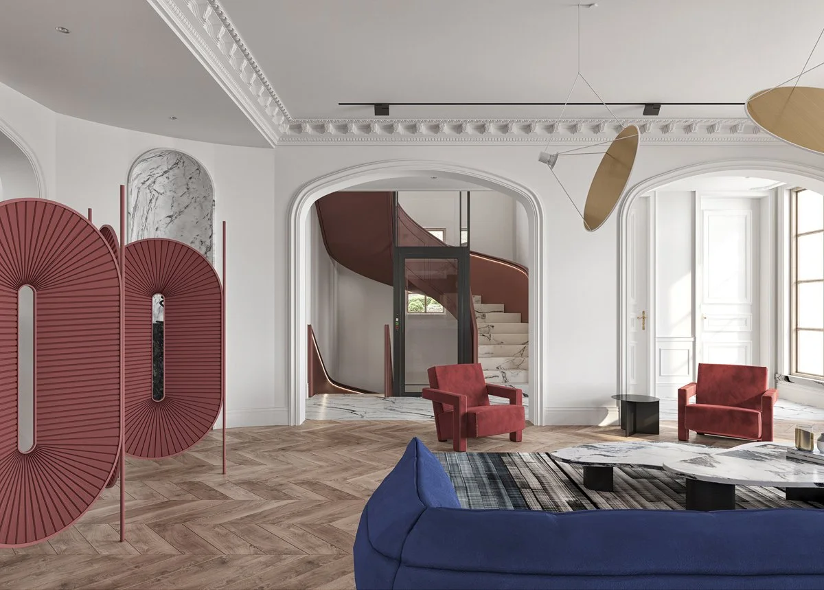 Expansive 780㎡ Villa: Timeless French Elegance and Contemporary Flair ...