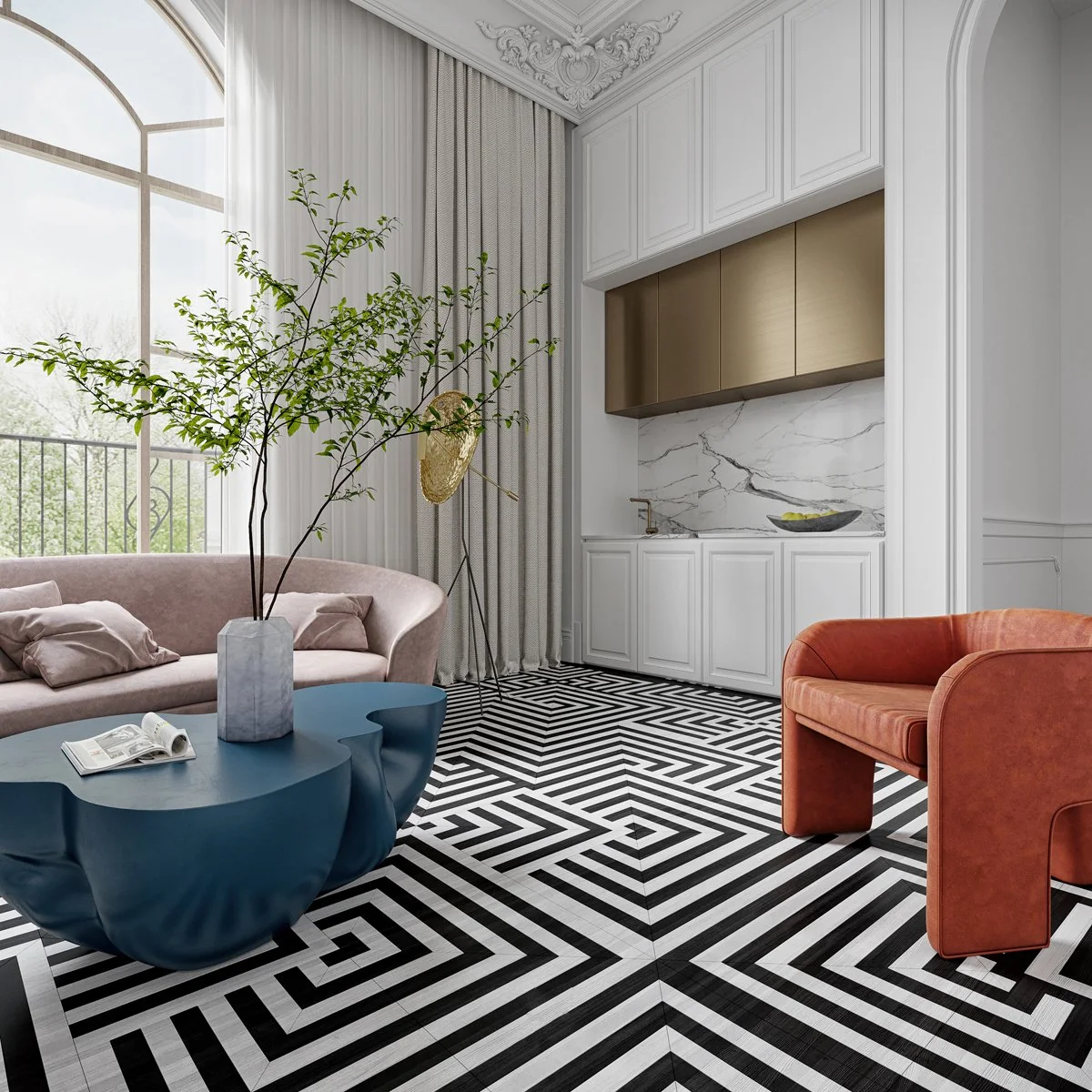 Expansive 780㎡ Villa: Timeless French Elegance and Contemporary Flair ...