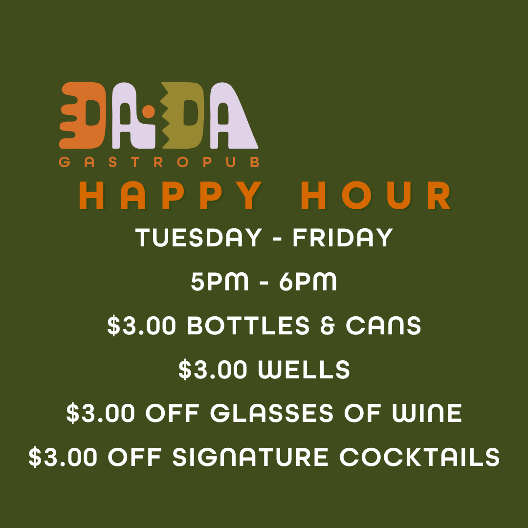 Menu — Dada Gastropub