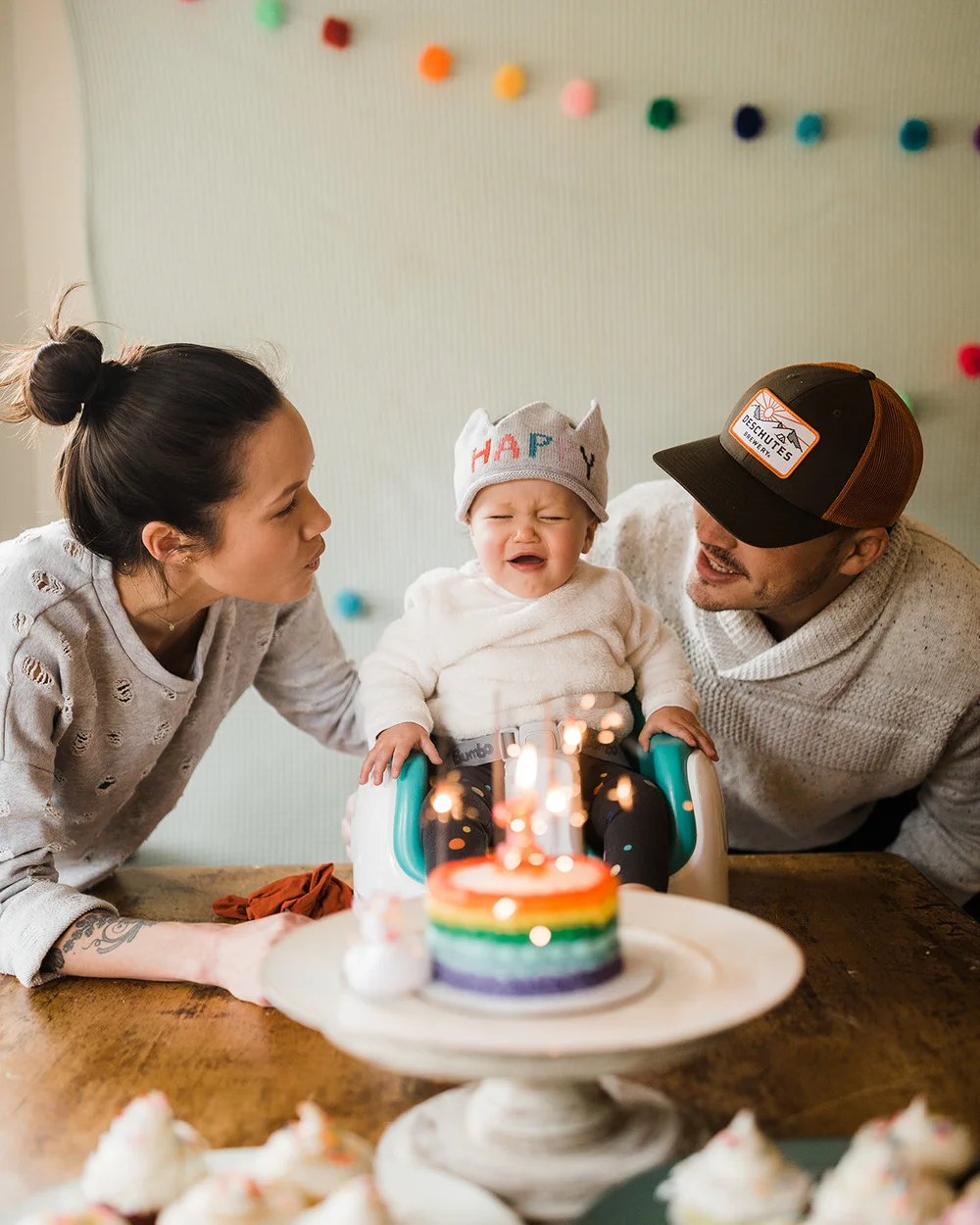 Willa’s First Birthday Party in Bend, Oregon — Bend Family Photographer