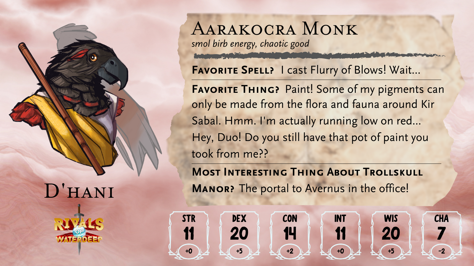 Rivals of Waterdeep — LaTia Jacquise