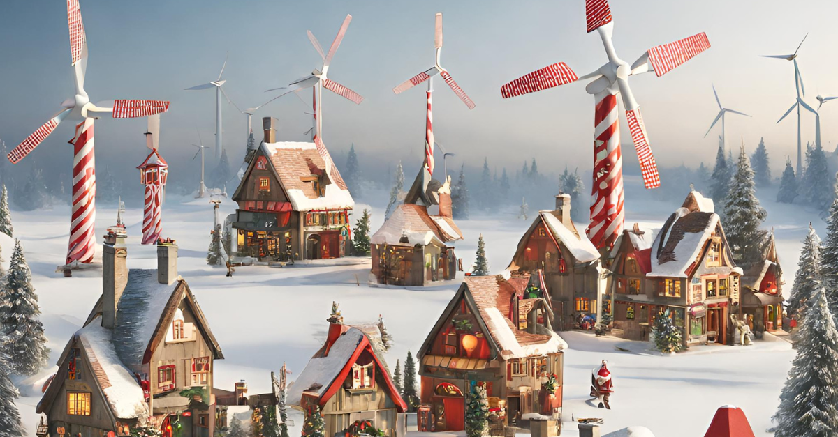 Powering Santa's sleigh | wind energy | renewables — Katrick Technologies