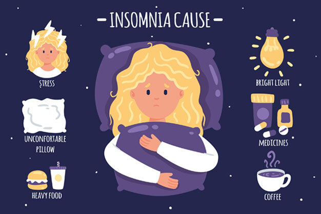 Exhausted but not sleepy? 6 ways to fight sleep anxiety! — Madiha Khan ...