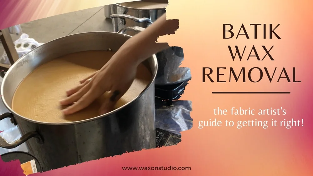 How to Make Batik Linen Fabric Step by Step — Waxon Batik & Dye Studio