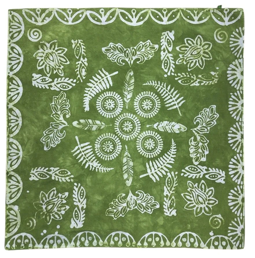 How to Make Batik Linen Fabric Step by Step — Waxon Batik & Dye Studio