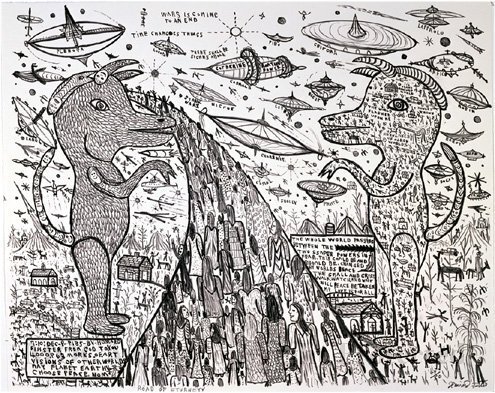 Howard Finster Talking Heads