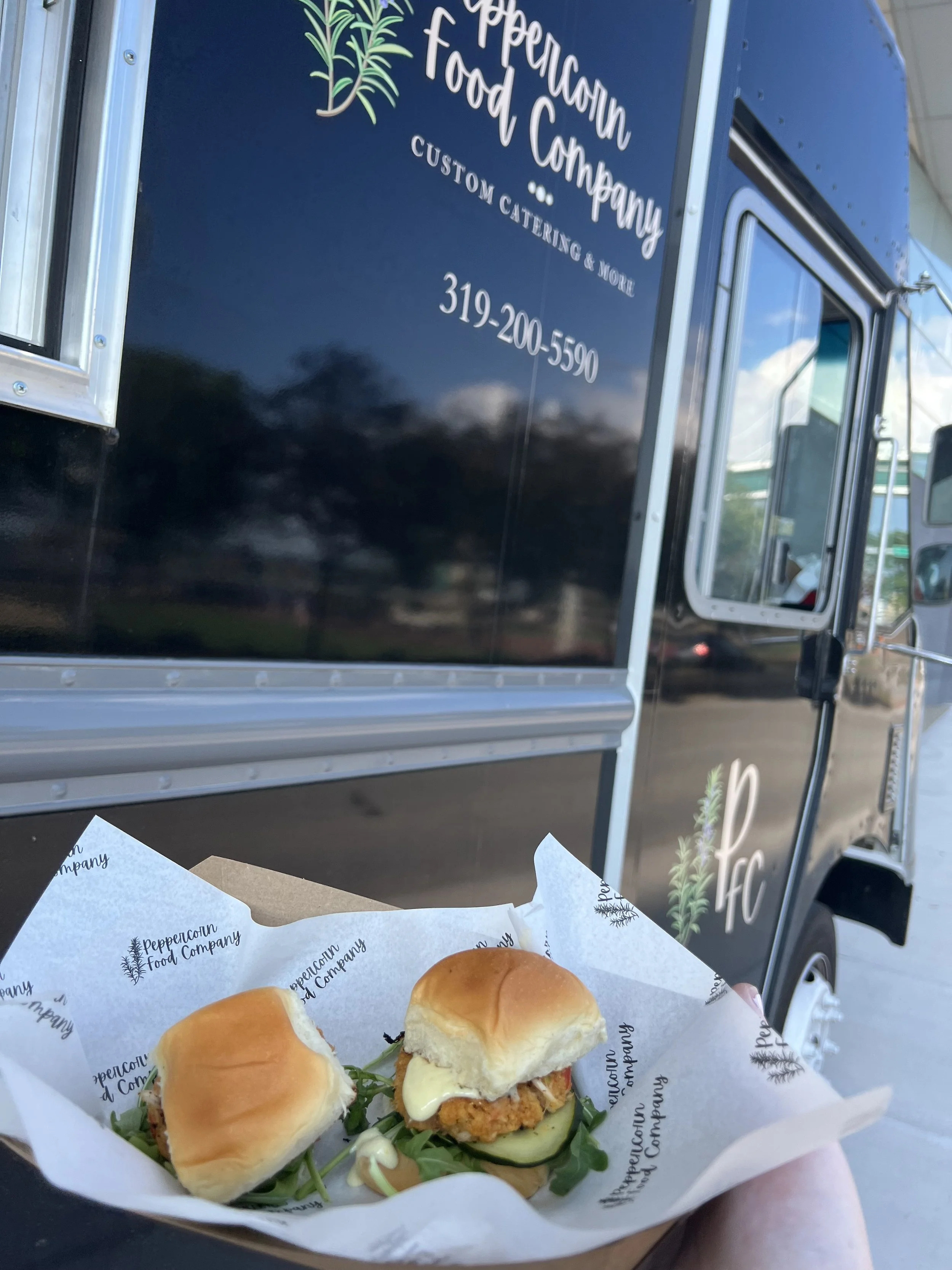 Food Truck Menu — Peppercorn Food Company