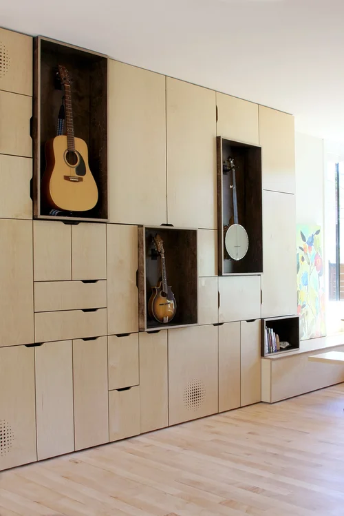 Music Wall Millwork | Explore Custom Millwork Solutions — Studio North