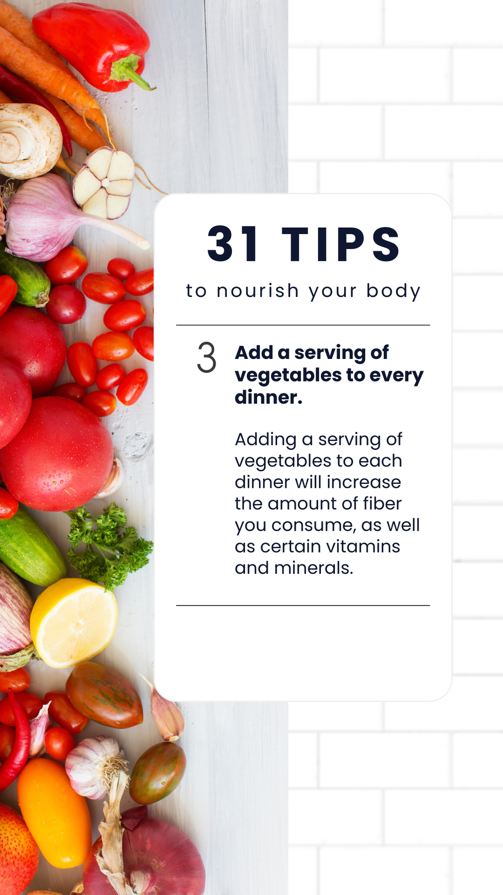 Celebrate National Nutrition Month with 31 Nutrition Tips — SPC ...