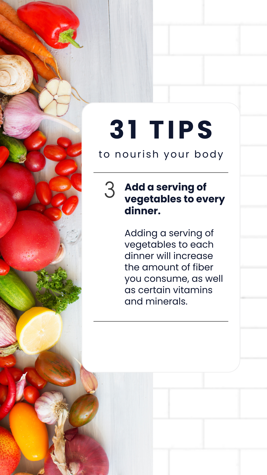 Celebrate National Nutrition Month with 31 Nutrition Tips — SPC ...