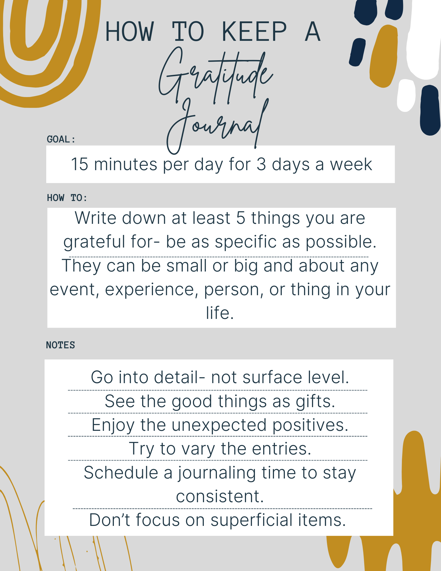 Gratitude & Self-Care — SENSE-ational Spaces