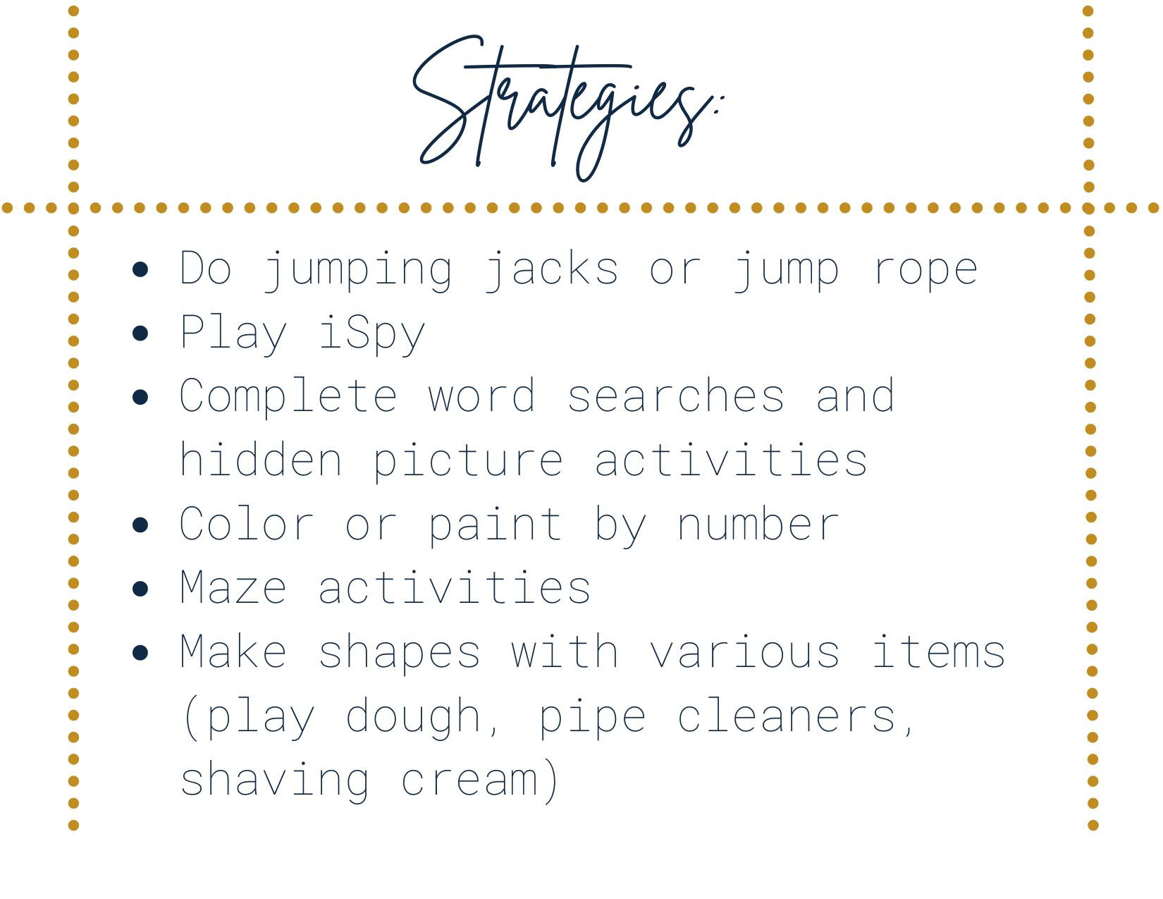 What is Visual Motor Integration?! — SENSE-ational Spaces