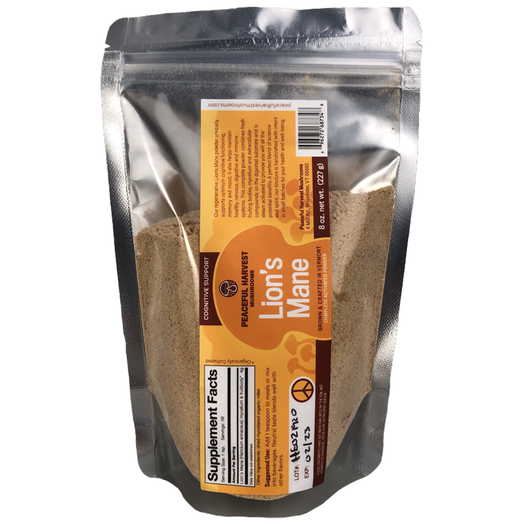 Lion's Mane Tincture — Peaceful Harvest Mushrooms