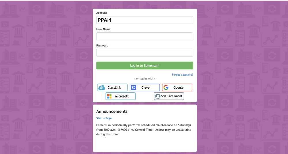Individual Login | Access Your Account — Pathway Christian