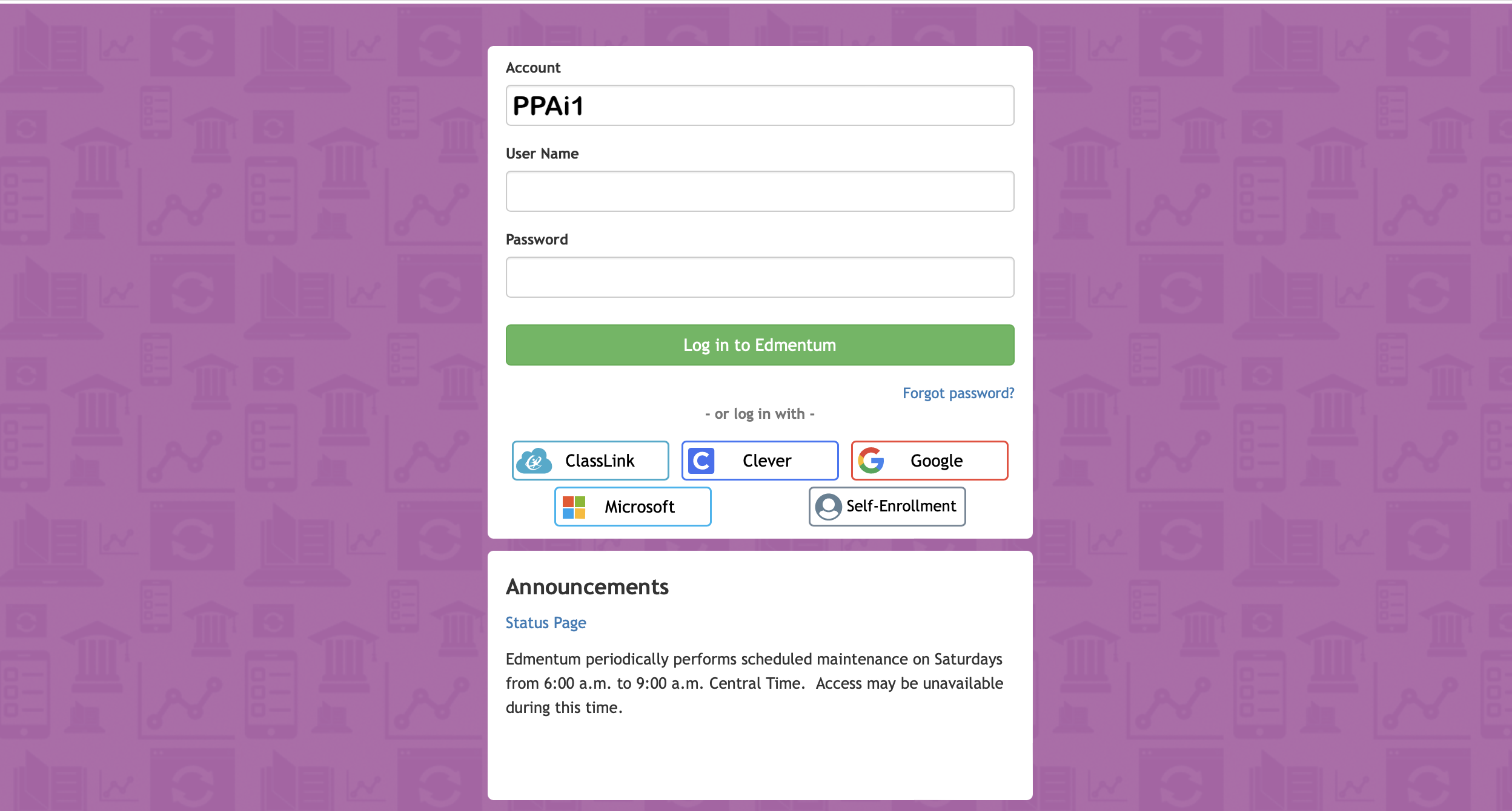 Individual Login | Access Your Account — Pathway Christian